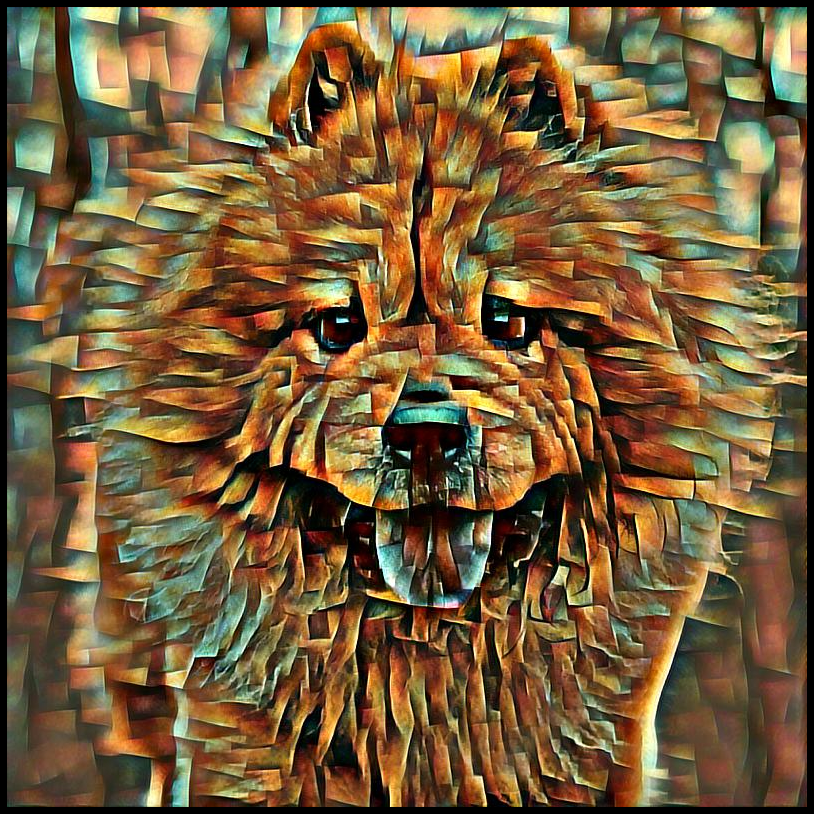 Custom Chow Chow Dog Mug - Coloromo Art Style Cool Cubist | Coloromo